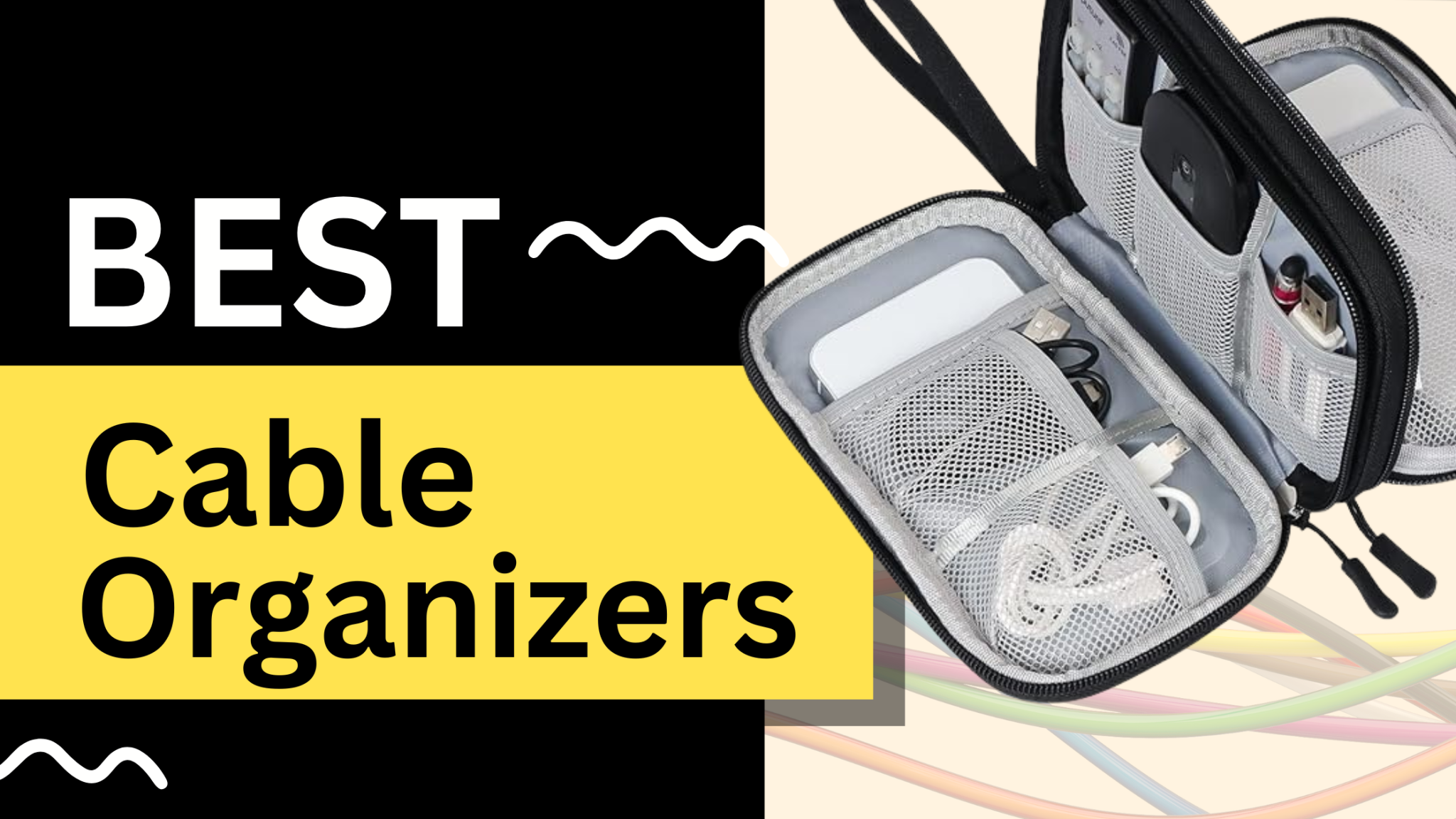 Best Travel Organizers for Cables and Electronics for Hassle-Free Trips ...